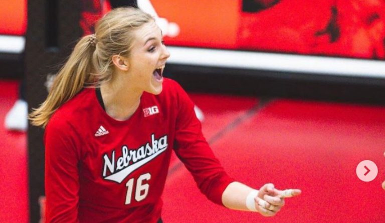 Husker VB player Riley Zuhn medically retires from volleyball